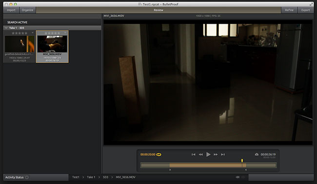 BulletProofReviewScreen | wolfcrow