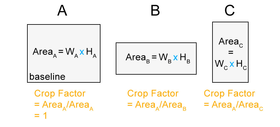 Why are there Four Crop Factors, and Do we need all of them?