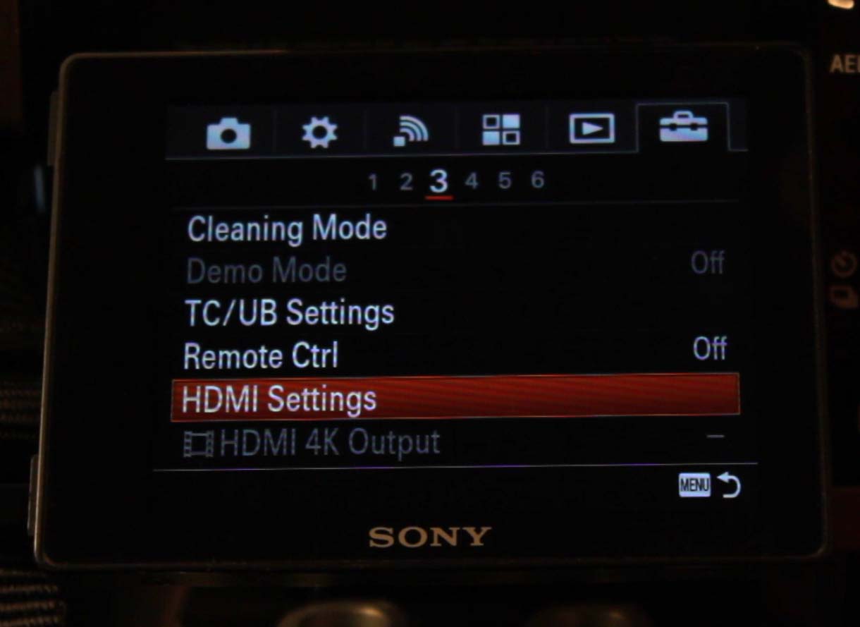 Hdmi Settings