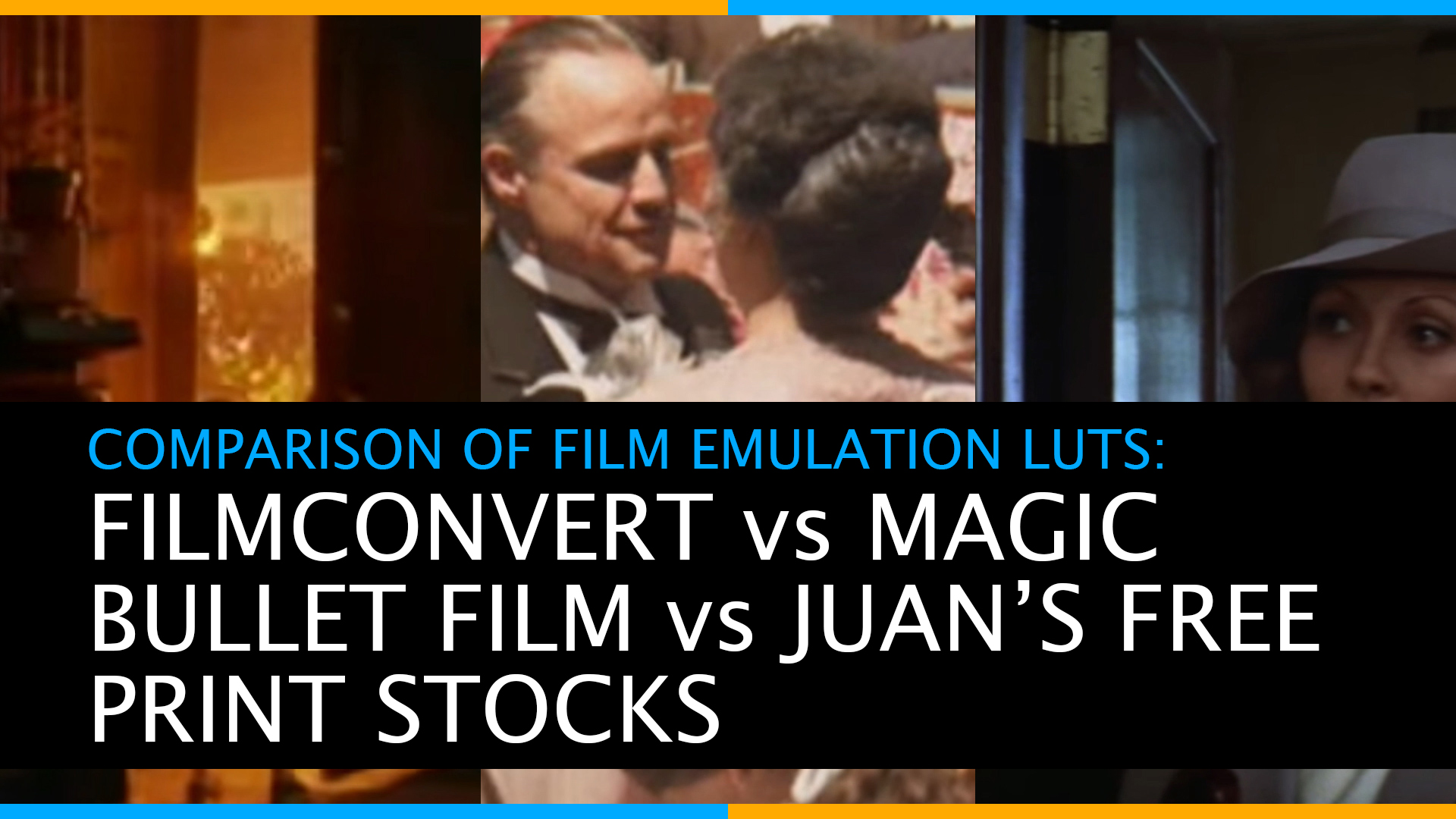 Comparison of Film Emulation LUTs - Filmconvert vs Magic Bullet Film vs ...