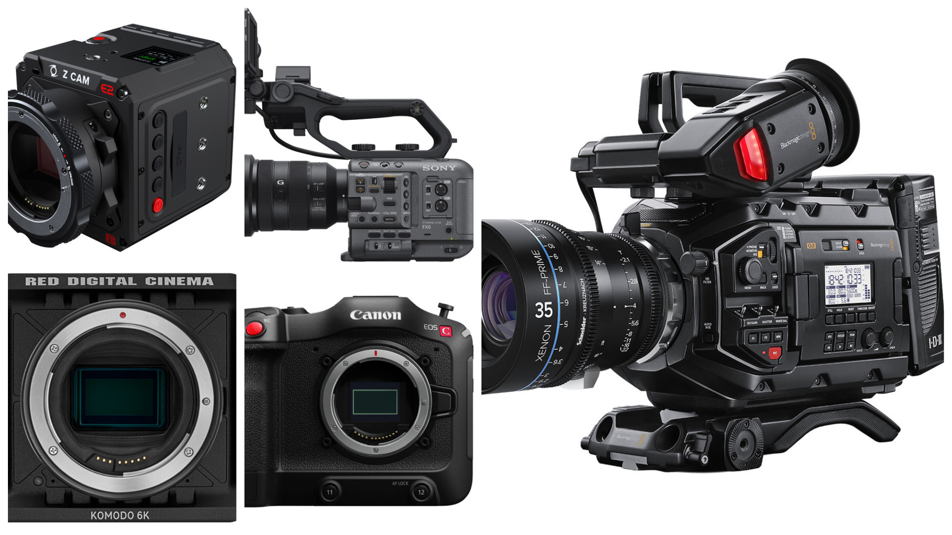 5 Best Cameras for Filmmaking under $6000