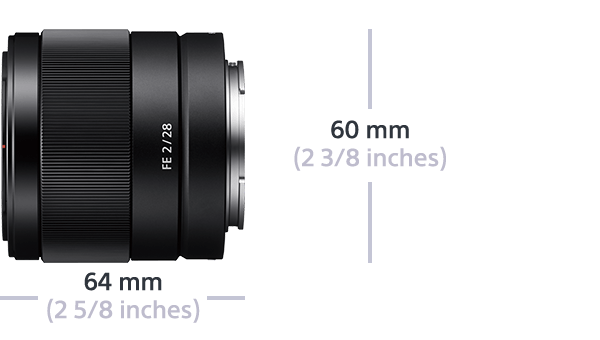 Sony FE 28mm f/2 Lens for Video