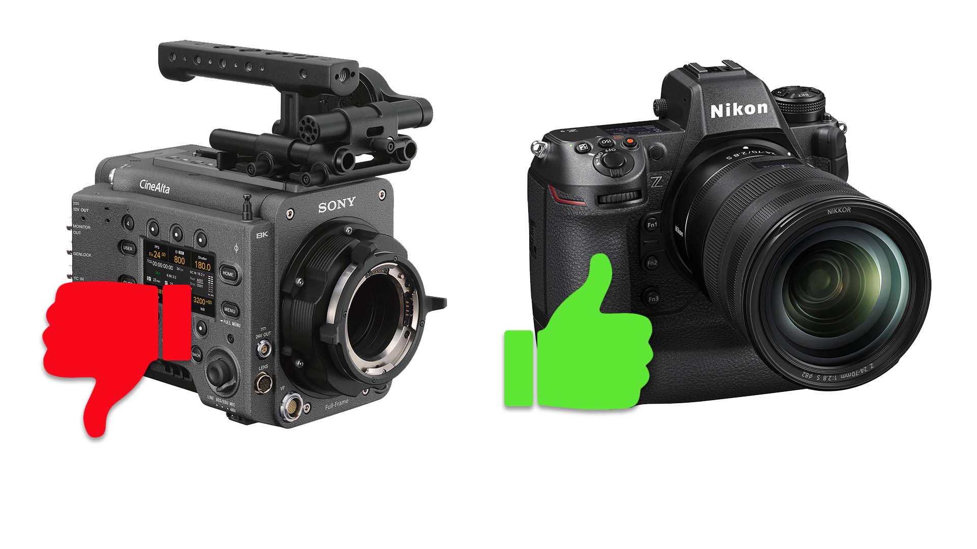 Thoughts on the Sony Venice 2 and Nikon Z9