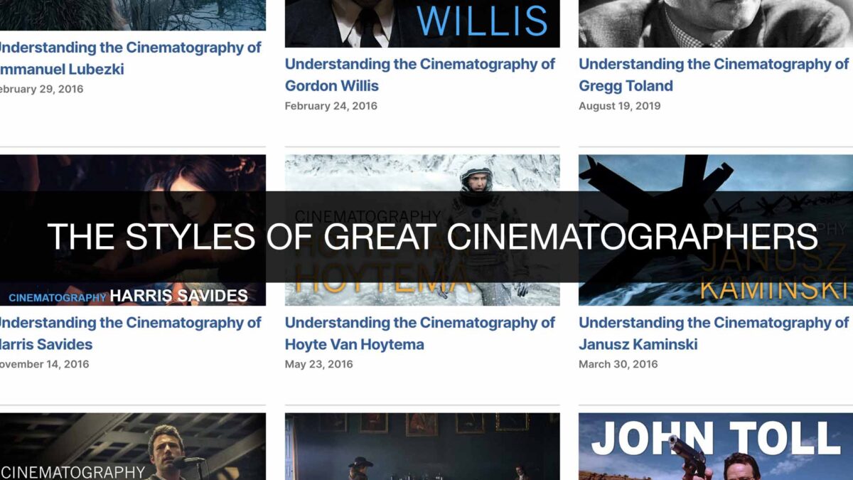 The best online film school.